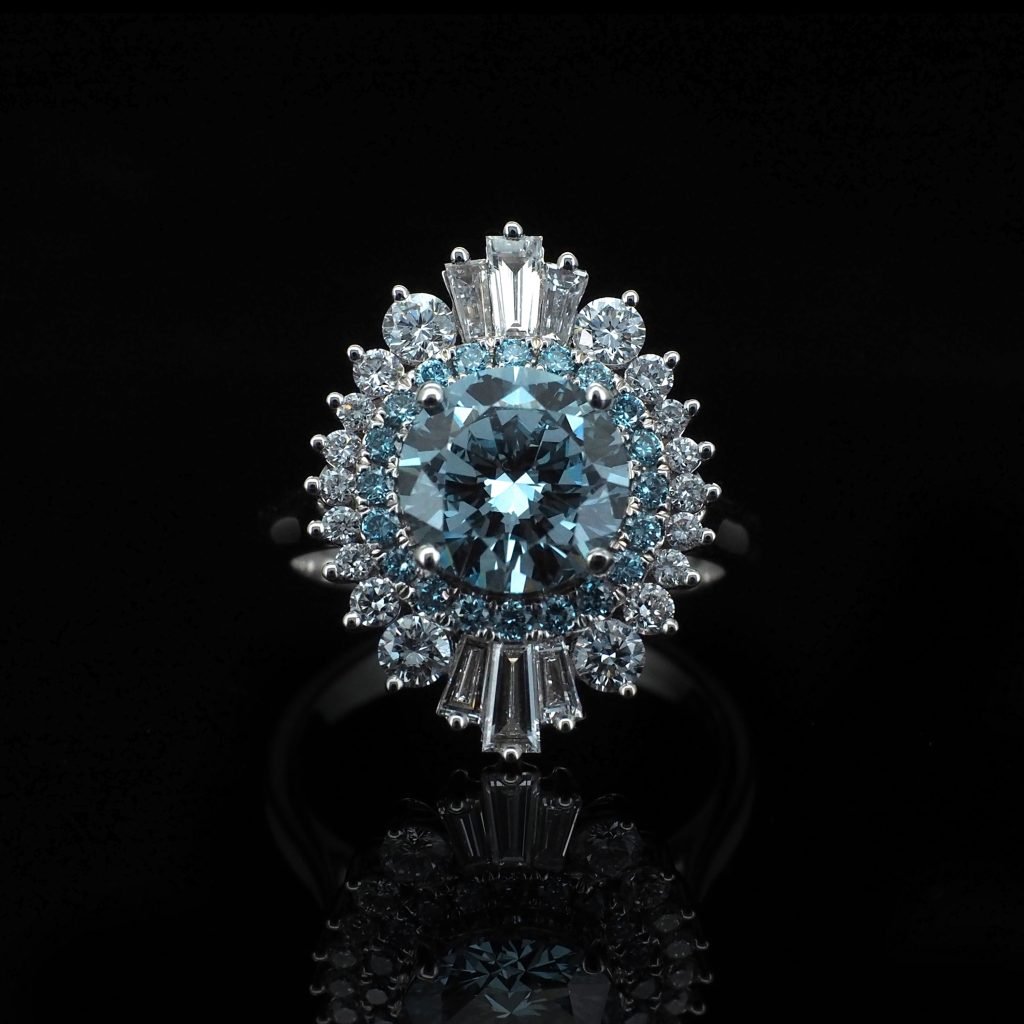 RS001 Monaco Blue 摩洛哥藍魅 - Diamonds Gallery